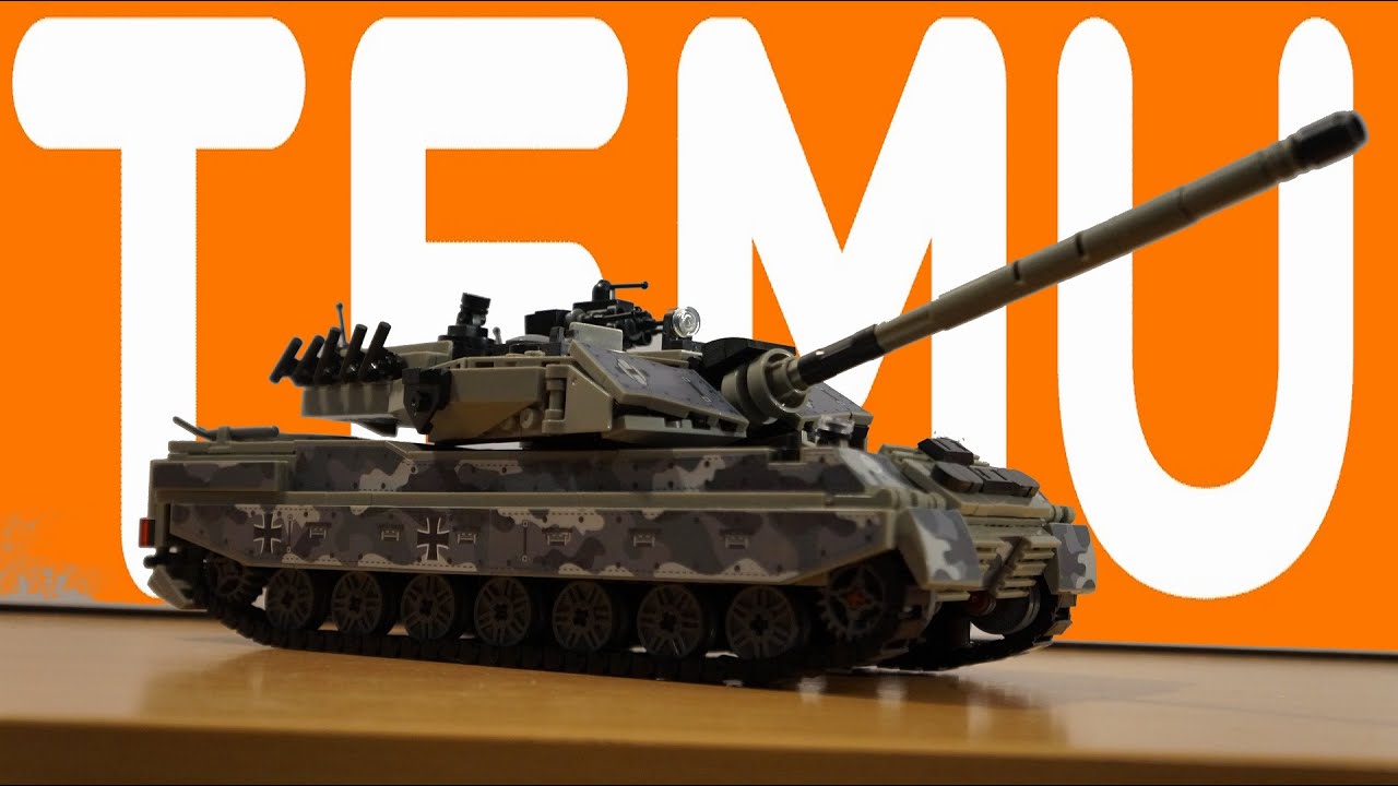 TEMU 1200 DARABOS TANK ÖSSZERAKÁS - YouTube