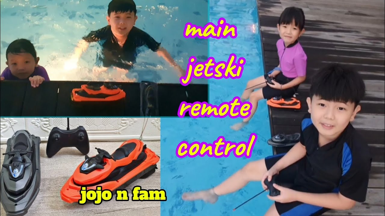 main jetski remote control || jojo and fam - YouTube