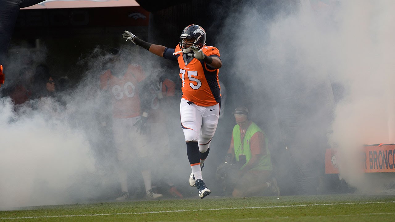 Broncos Chris Clark on the team's chances of winning a super bowl - YouTube