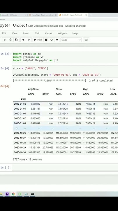 Python One-Line: Fetching Stock Data #python #programming #pythontutorial - YouTube