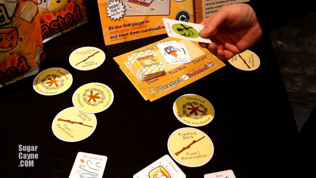 Education Outdoors, Toasted Or Roasted, Toy Fair 2015 - YouTube