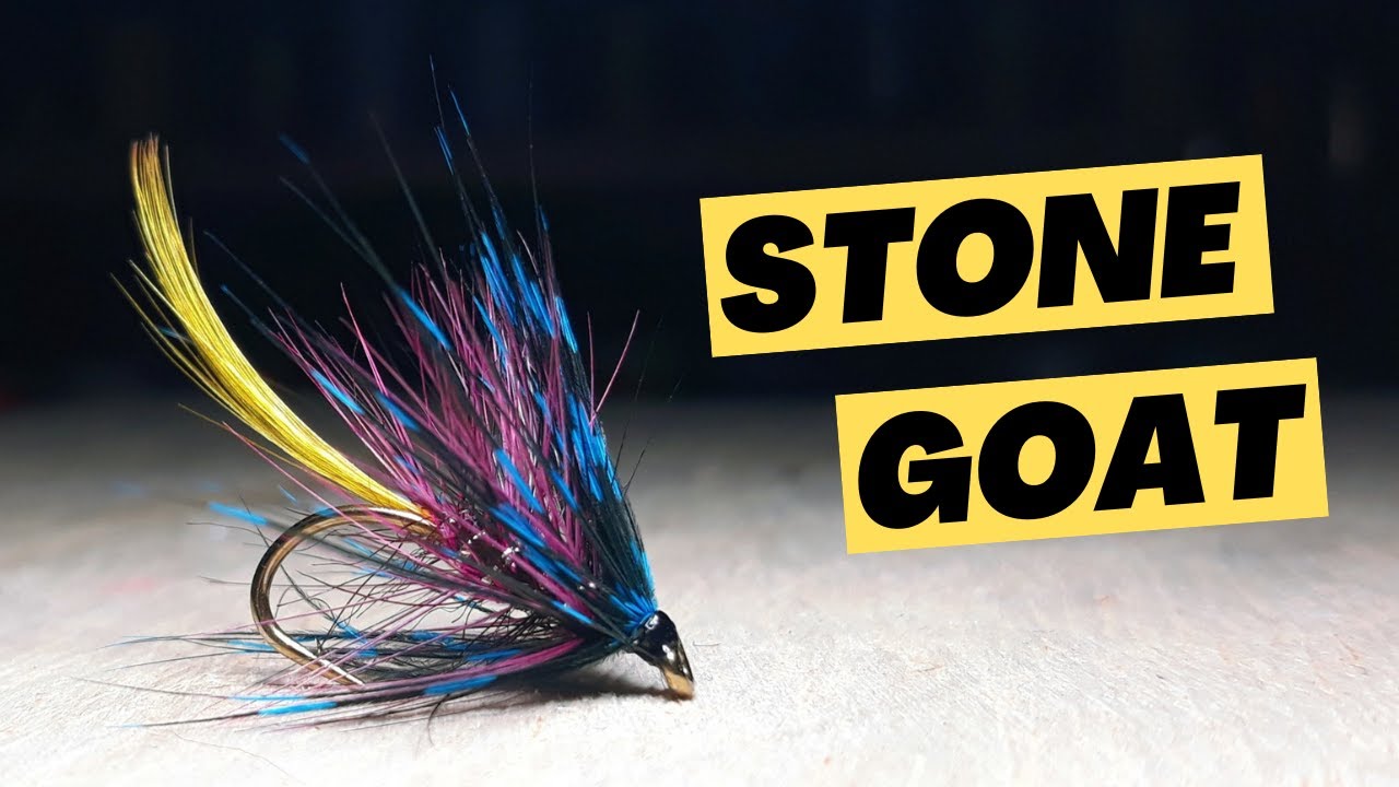 Stone Goat - Trout and Salmon Fly Tying Tutorial - YouTube