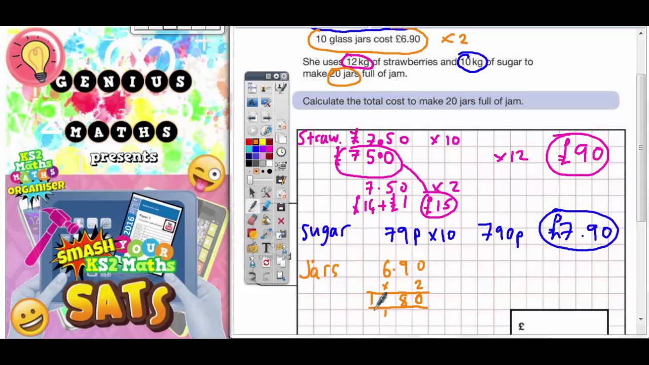 2016 SATs Paper 2 Reasoning Q19 YouTube 2016-sats-paper-2-reasoning-q19-youtube