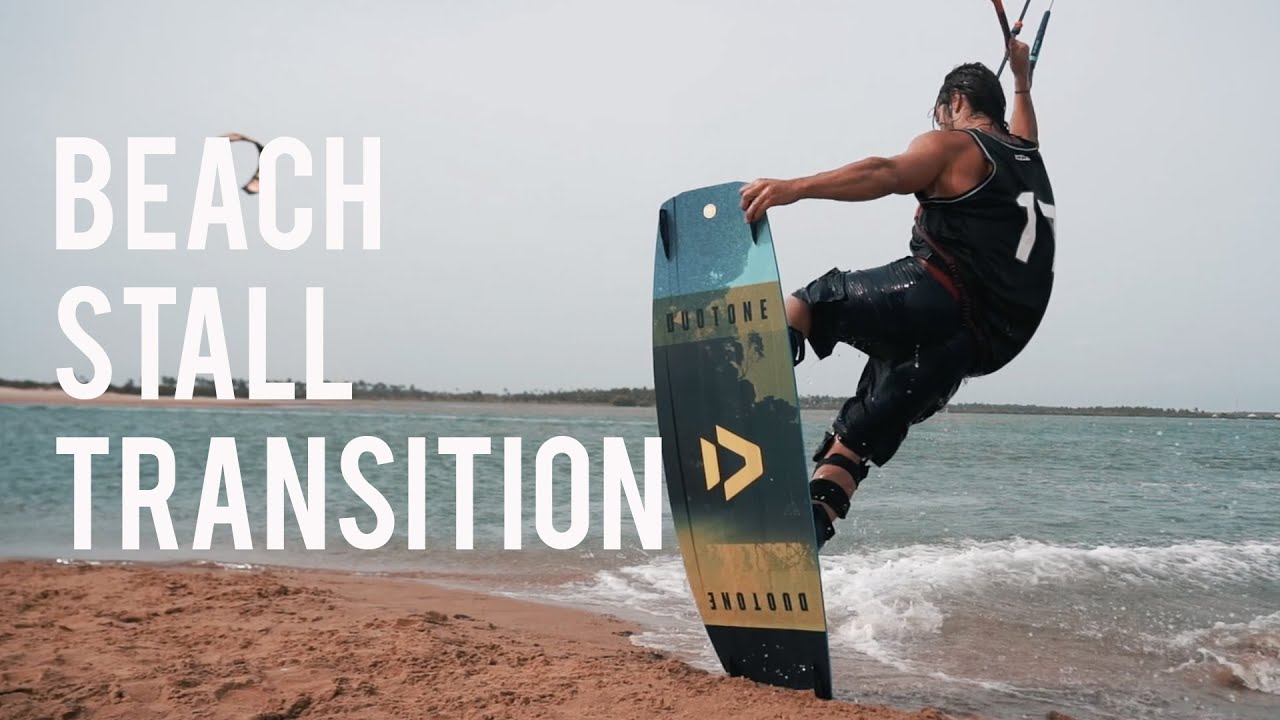 How to BEACH TRANSITION Kiteboarding - Tricks of the Trade with Tom ...
