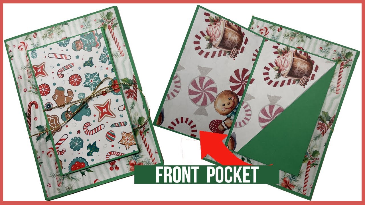 🎅🏼DIY Christmas Crafts Handcrafted Gift Card Holder - YouTube