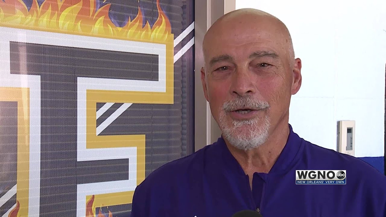 Franklinton head coach Nick Saltaformaggio remembers Ed Daniels - YouTube