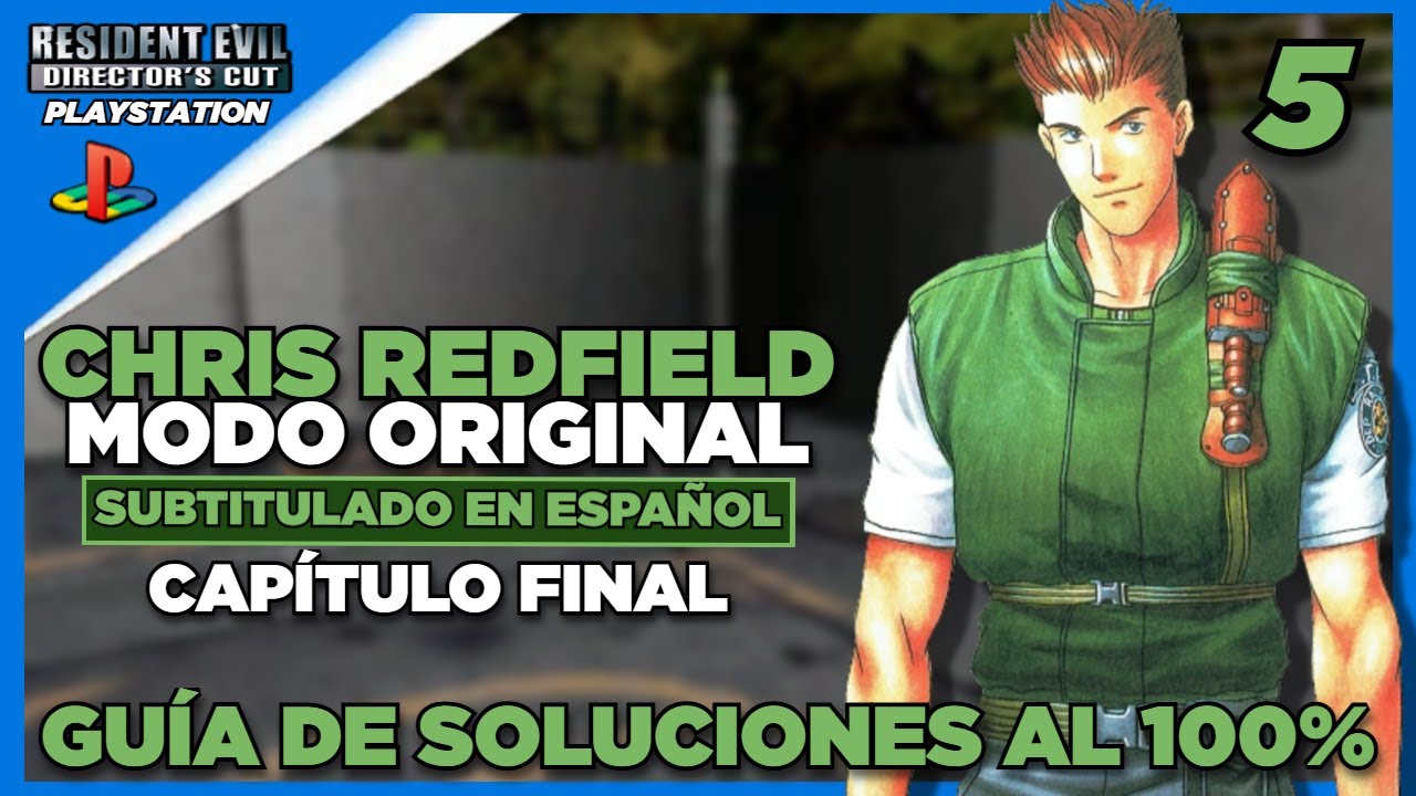 Resident Evil: Director's Cut | (PS1) |05| Chris Redfield | Modo ...