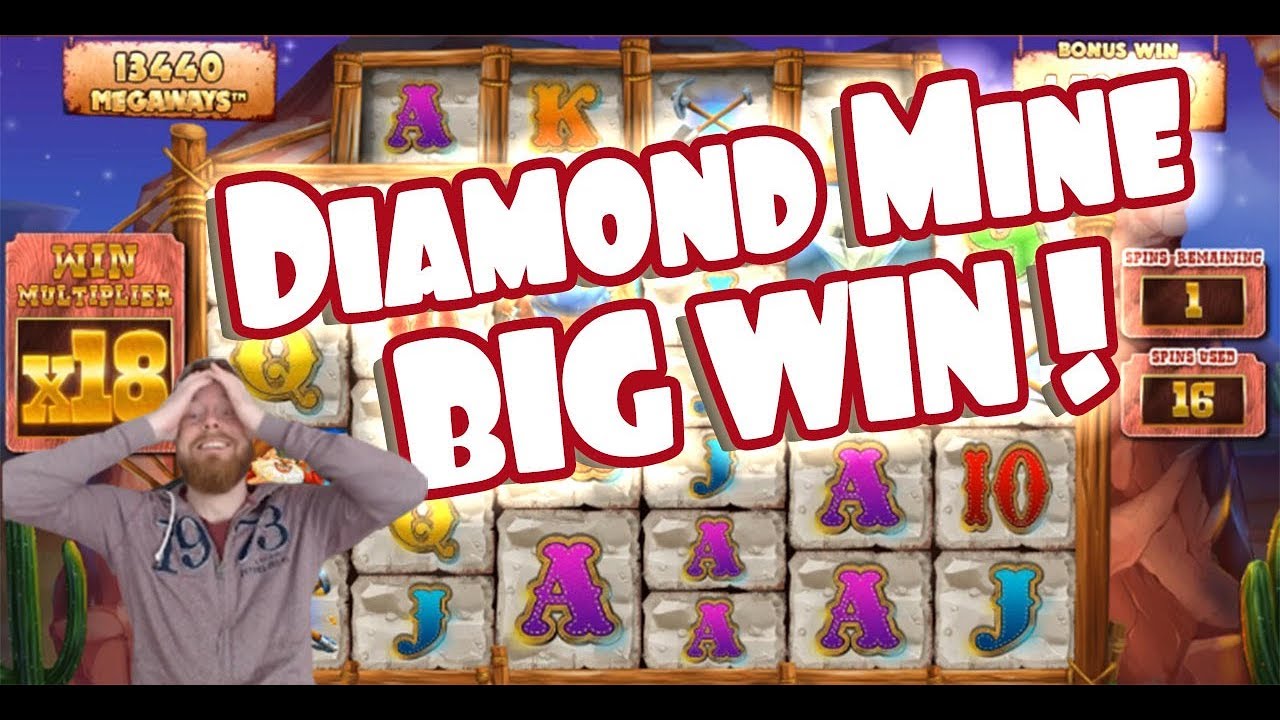 €10 Diamond Mine BIG WIN! - YouTube