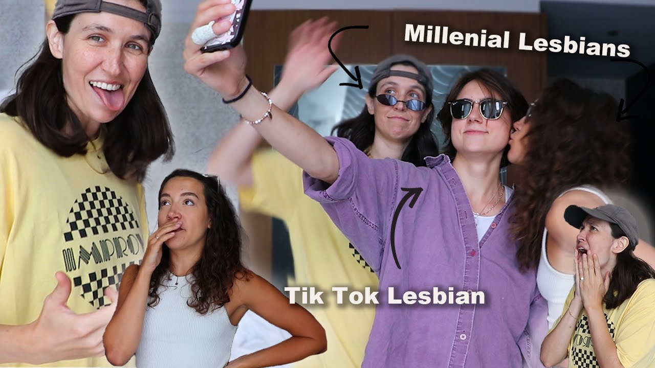 TIK TOK LESBIAN TEACHES MILLENNIAL LESBIANS HOW TO MAKE THIRST TRAPS!!! ft @ashgavs ...