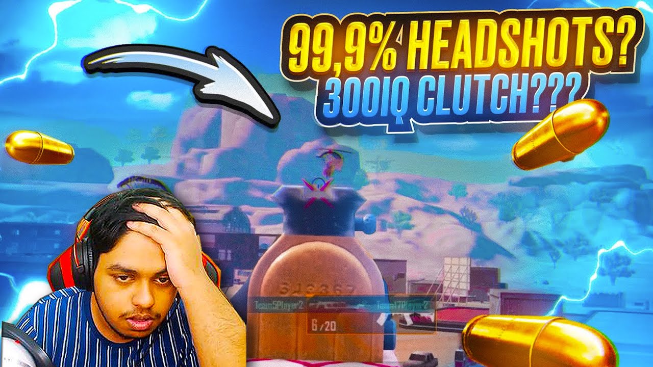 International Player 99 % HEADSHOT ACCURACY Conqueror Ft. Icy PUBGM ...