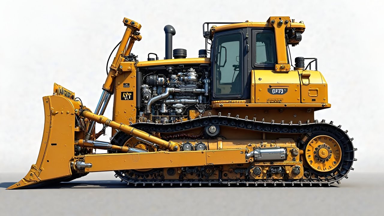 Caterpillar D12 Bulldozer – The Most Powerful Dozer of 2025 in Action! - YouTube
