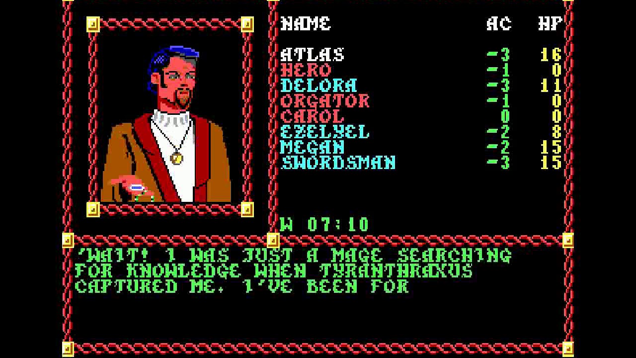 Dosbox Forgotten Realms Part 10 Pool of Radiance - Castle of ...