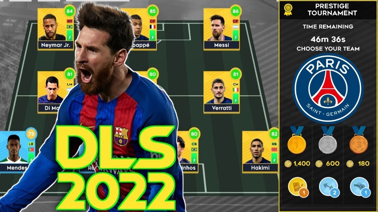 DLS 22 | REAL TEAM EVENTS | PSG | Dream League Soccer 2022 | Gaming ...
