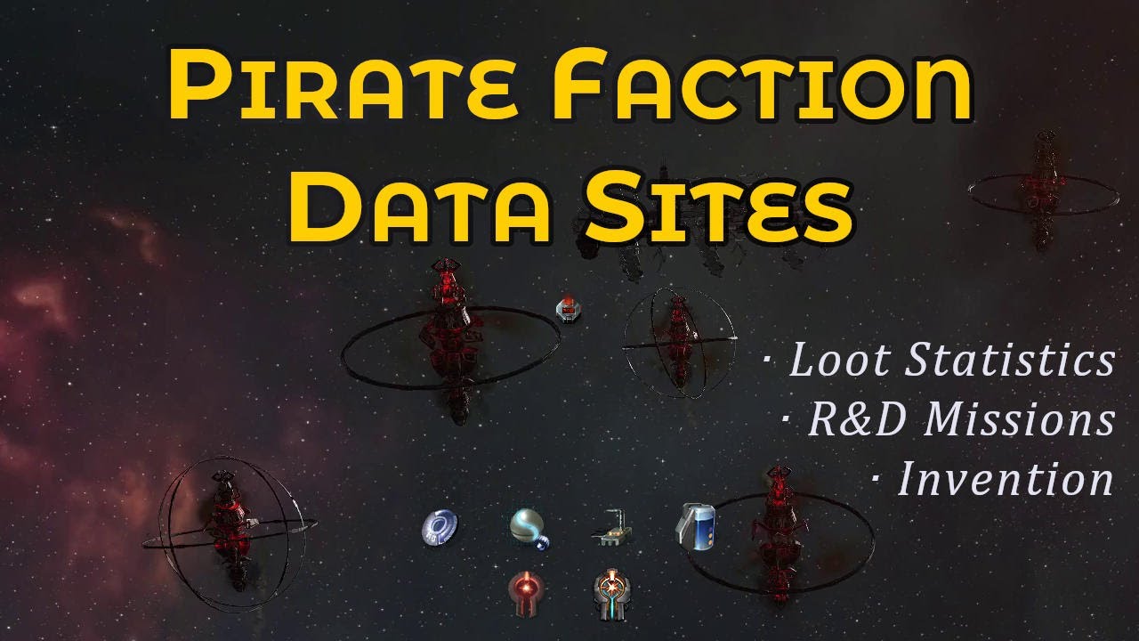 Pirate Faction Data Sites in Eve Online - YouTube