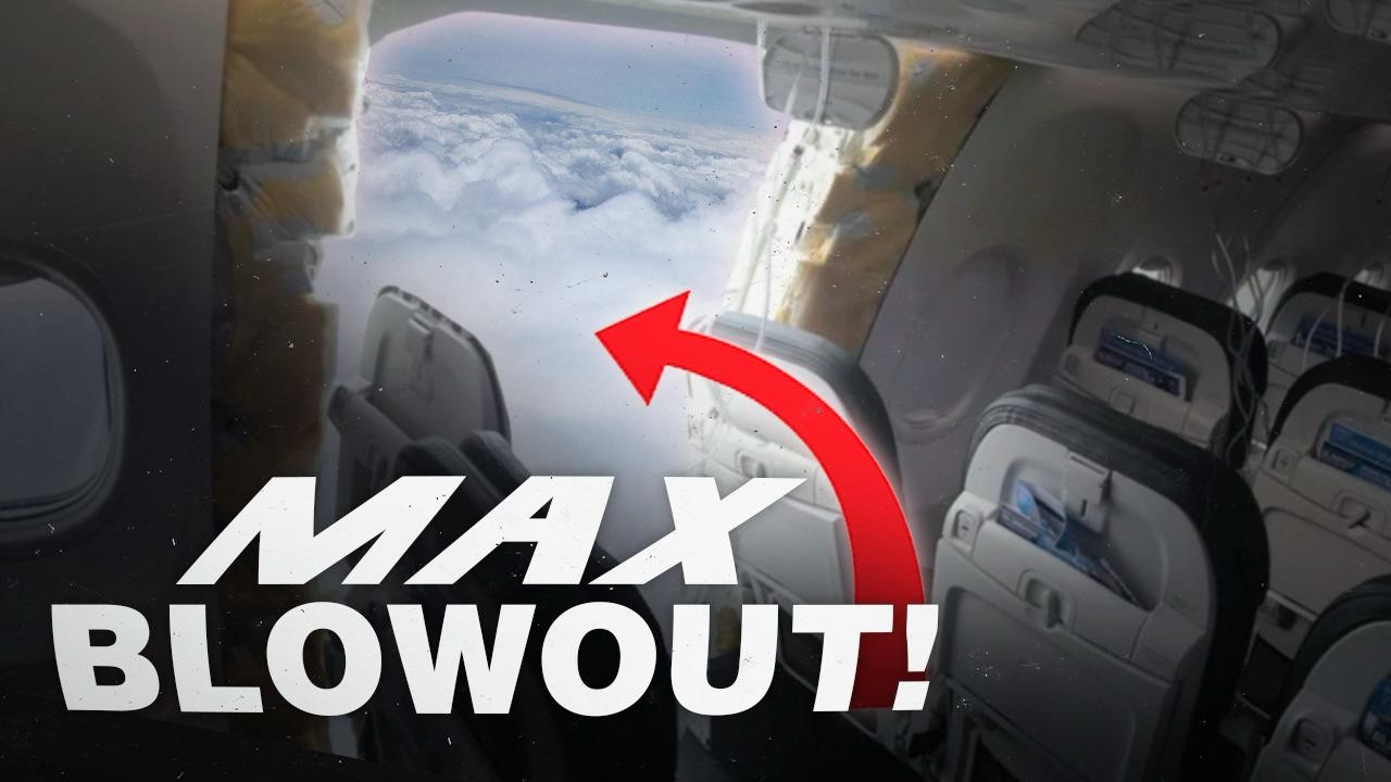 WHAT Is going ON with Boeing?! MAX-9 Door blowout - YouTube