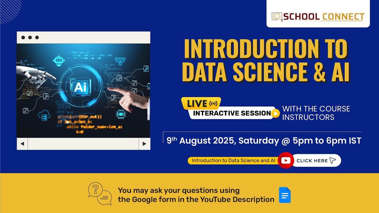 Introduction to Data Science & AI || Prof. Arun Rajkumar, IIT Madras ...