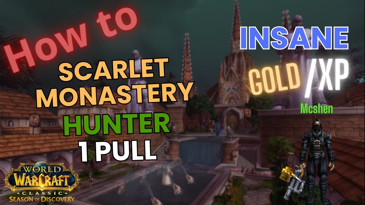 Classic SOD - Hunter SM Cathedral GUIDE - ~200k exp/hr Level Fast IN ...