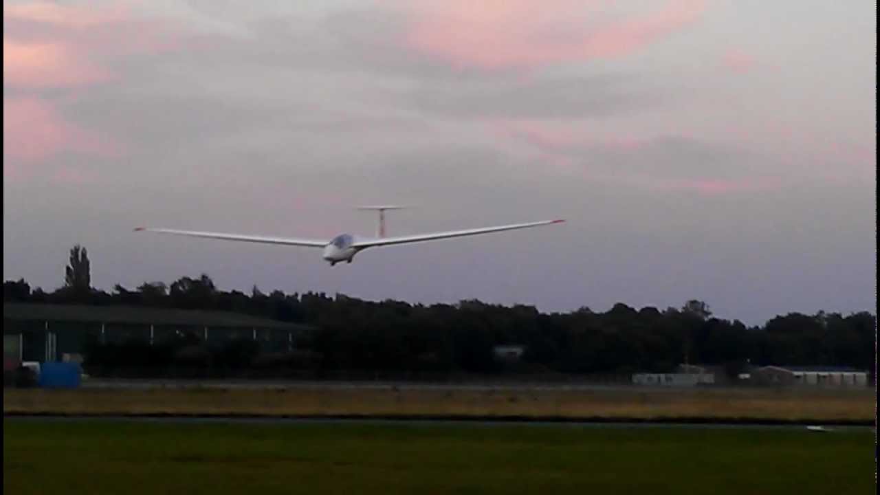 LOW PASS Glider max speed vne! Ask 21 - YouTube