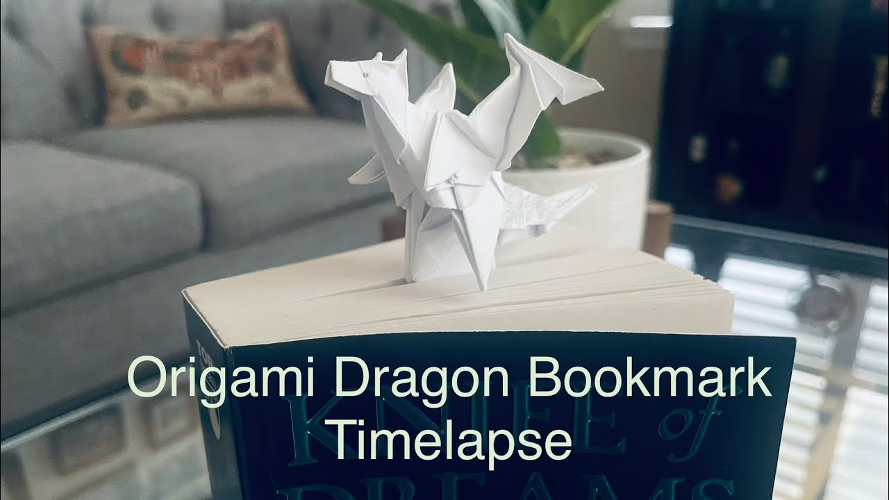 MEM:0022:Origami Dragon Bookmark - Timelapse - YouTube