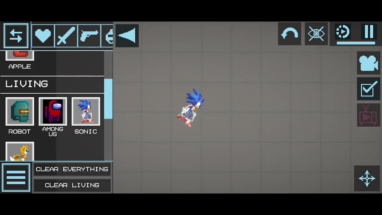 sonic game but in melon playground - YouTube