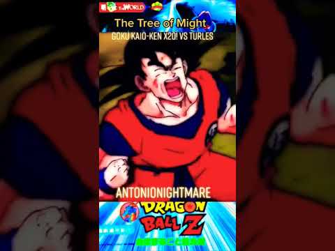 Dragon Ball Z: The Tree of Might - Goku Kaio-ken x20! vs Turles. #dbz # ...