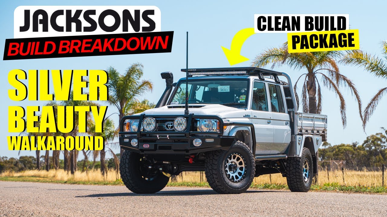 CLEAN BUILD! Trent's silver 79 Series Landcruiser build walkaround ...