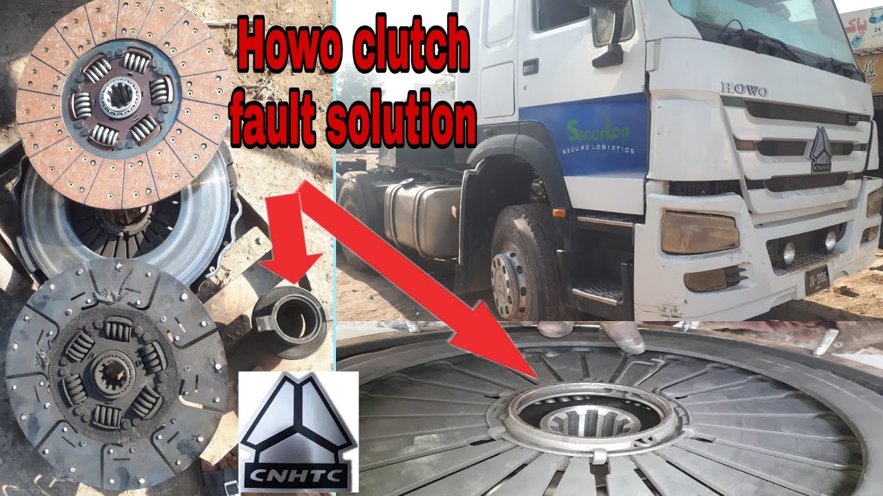 Howo Truck Clutch Fault Solution Clutch Plate Replace 