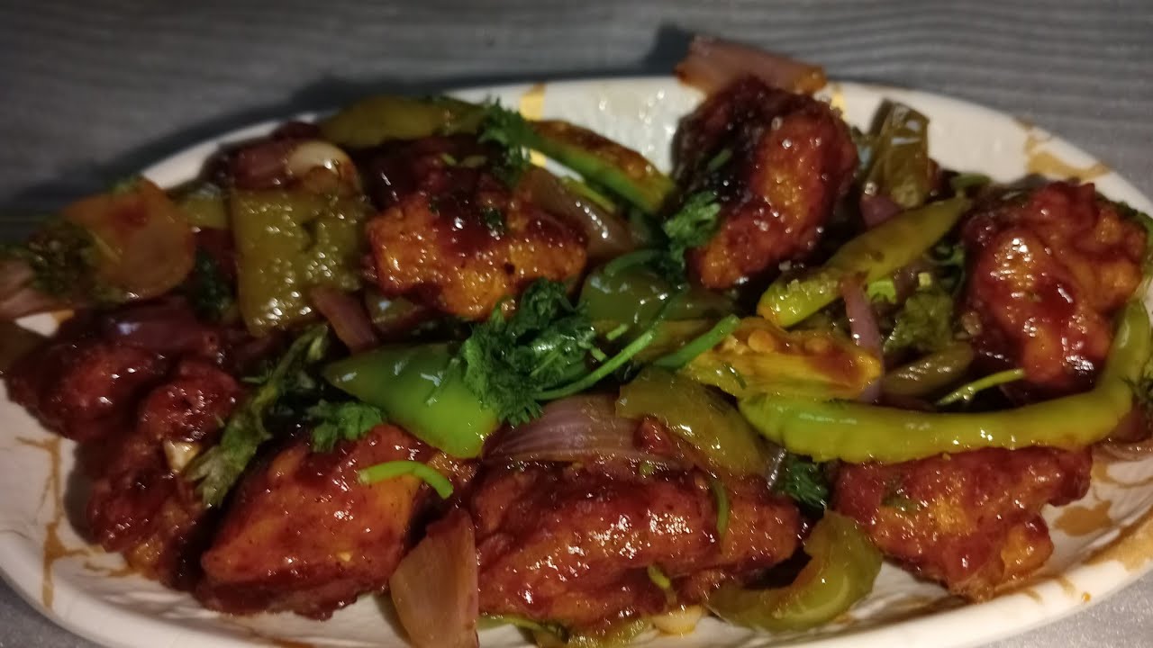 Yummy Chilli Chicken recipe | Restaurant style chicken chilli recipe ...
