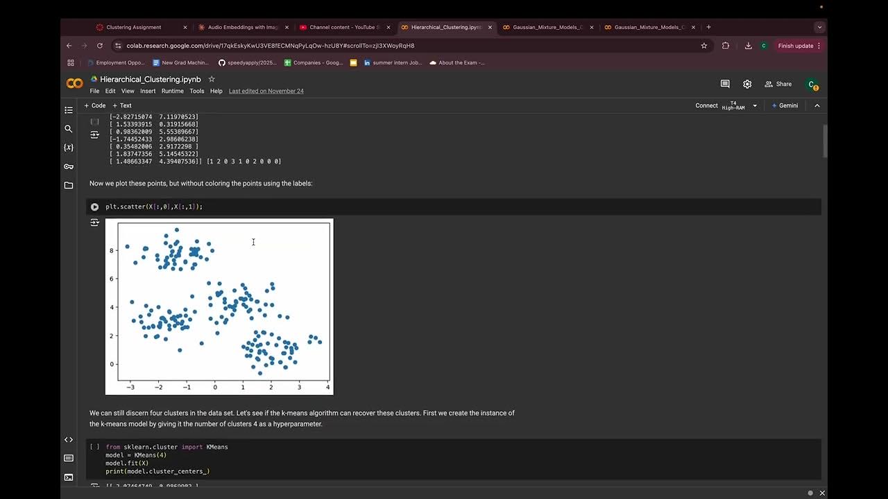 Hierarchial Clustering - YouTube