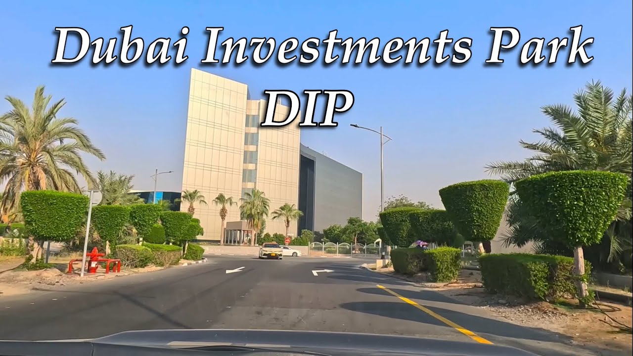 Driving to around Dubai investment park ( DIP ) | dubai drive 4k ...
