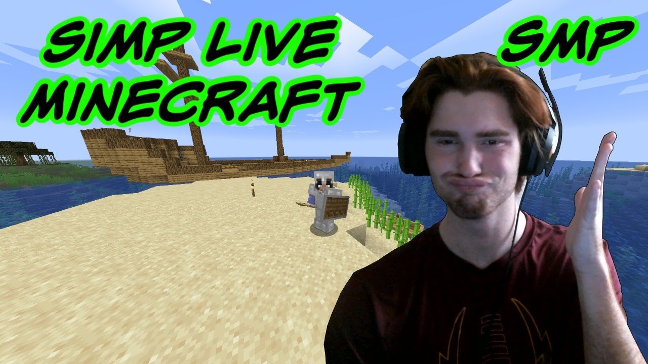 Simp Live Minecraft Survival Multiplayer Server Day 3 - YouTube