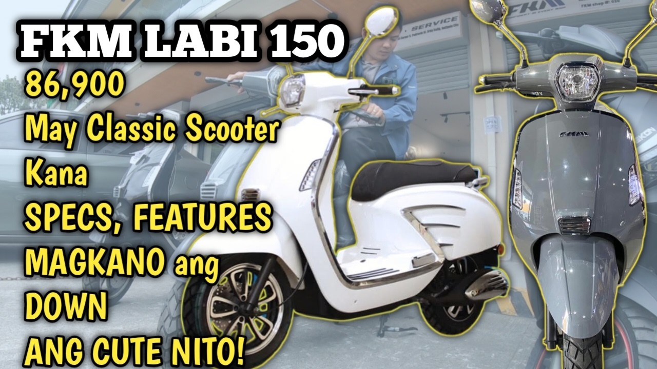 FKM LABI 150 LOOKS, SPECS FEATURES, SRP / PRICE | DUDE YMARTV - YouTube