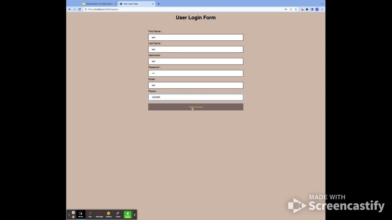 DevMountain Final Capstone - YouTube