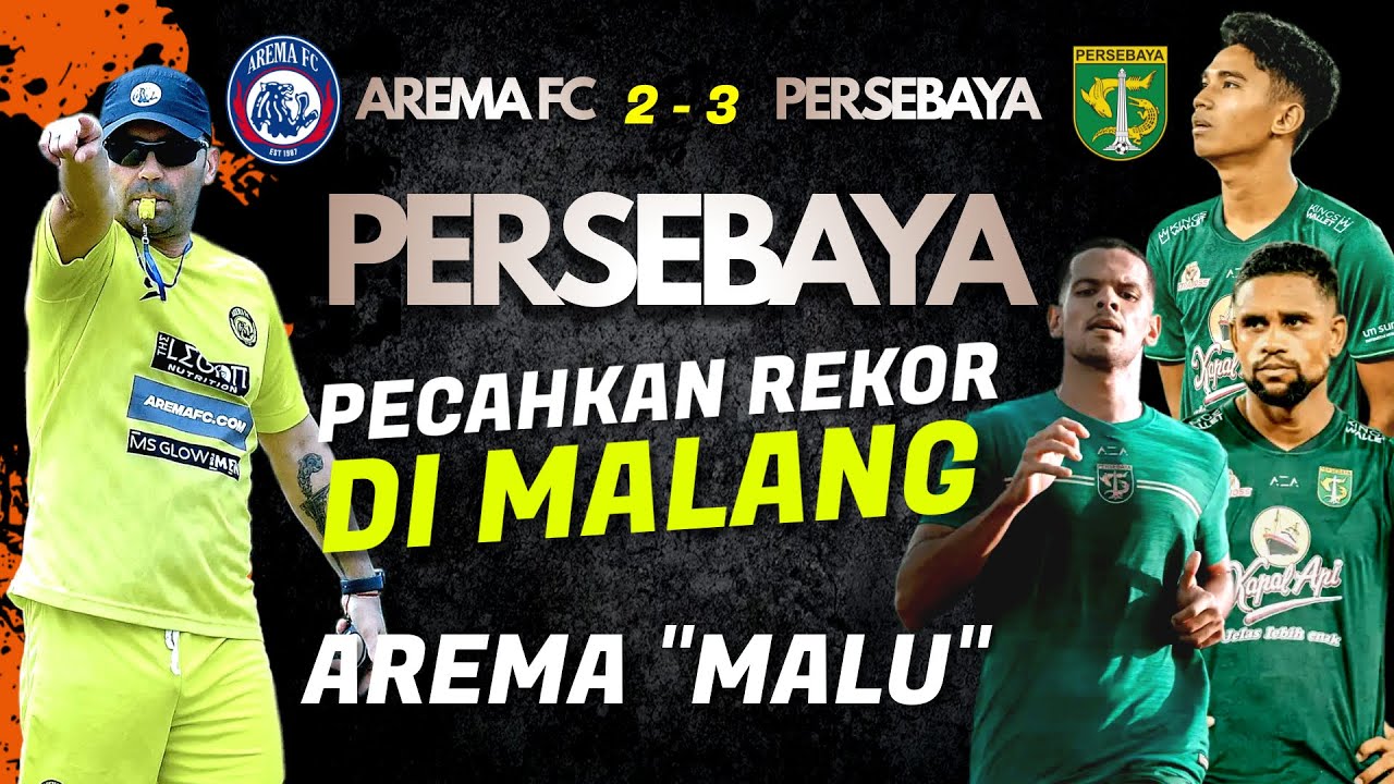 PERTANDINGAN SEBELUM RUSUH KANJURUHAN | AREMA FC VS PERSEBAYA | BRI ...