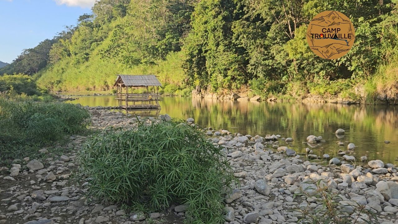 8 River Crossings to Camp Trouvaille Tanay, Rizal - YouTube