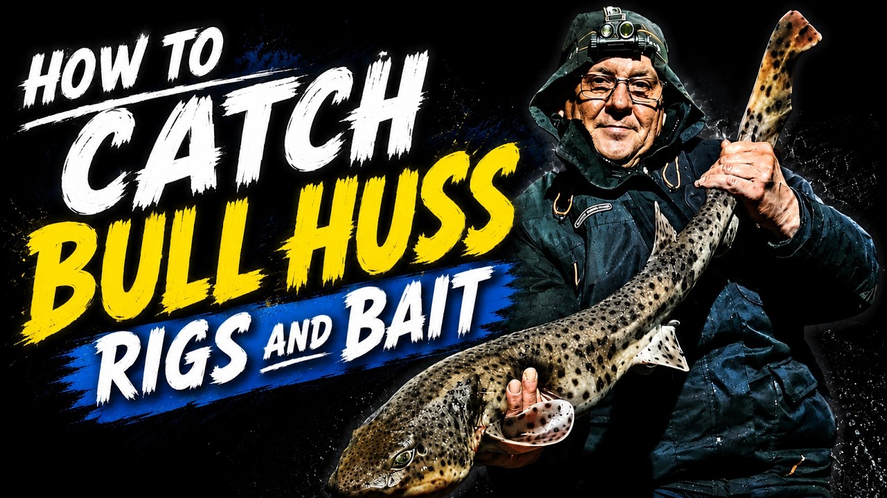 Sea fishing north Wales for bull huss. - YouTube