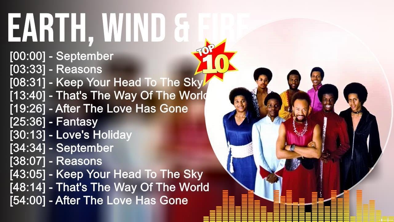 E a r t h , W i n d & F i r e Greatest Hits ~ US UK Music ~ Top 10 Hits ...