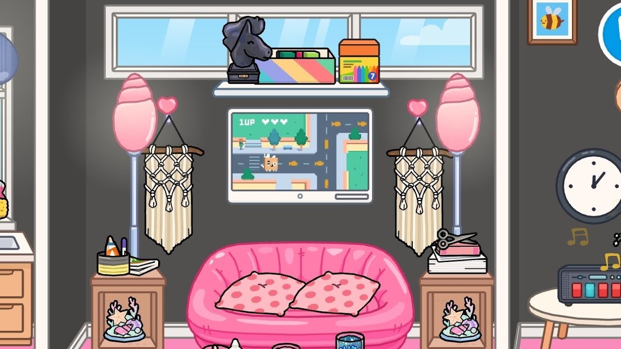 Toca MIX HOME DECOR+PLAY ROOM|Toca Life World |Toca Bhai A.C - YouTube