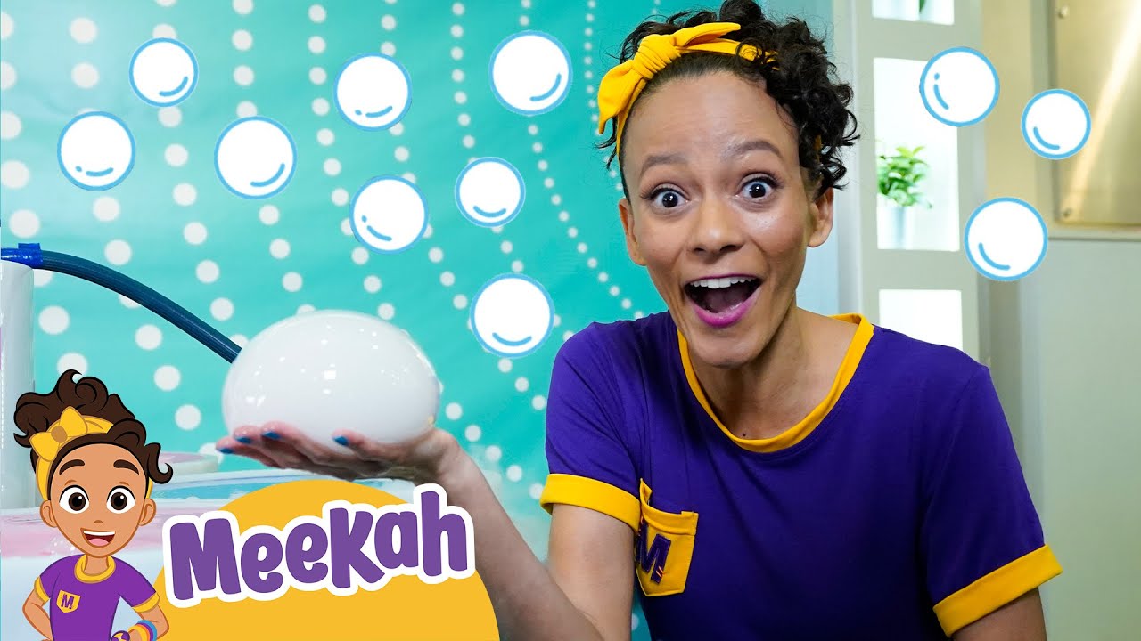 Meekah Plays With Bubbles At Bubble Pop! | Blippi and Meekah ...