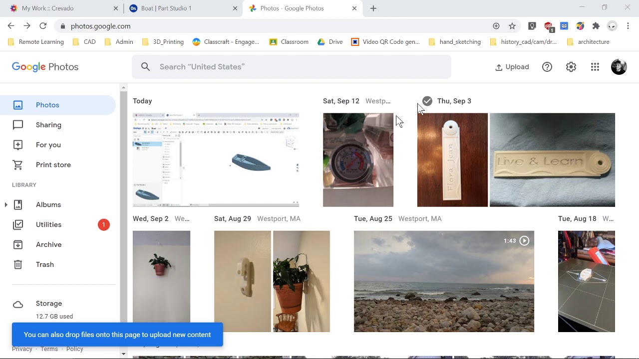 Crevado; Portfolio Setup and Google Photos Edit - YouTube