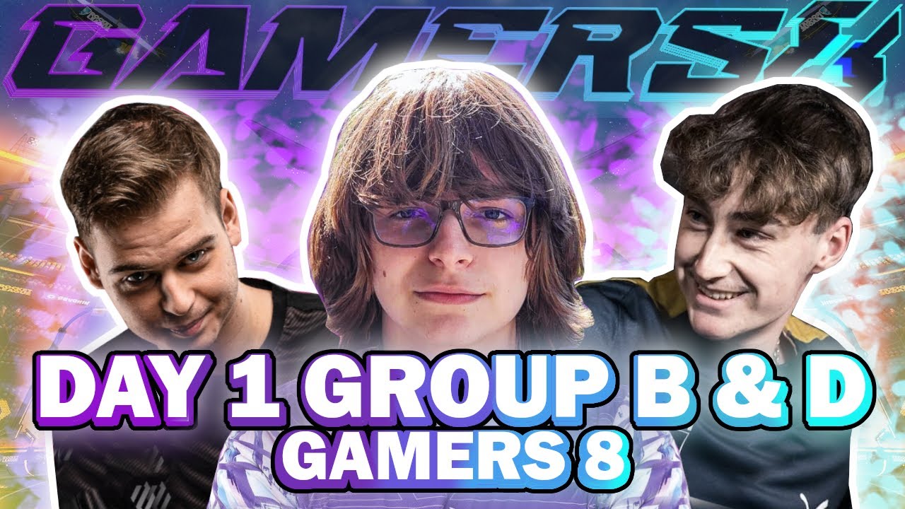 RL-GAMERS 8 DAY 1 HIGHLIGHTS 2023!! | Group B & D | Rocket league - YouTube