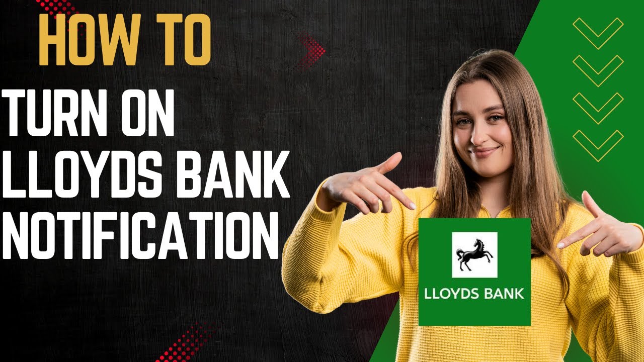 How to turn on lloyds bank notification I DOUBLE Z - YouTube