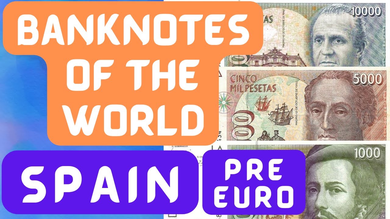 Uncovering Currency of Spain: Pre-Euro Banknotes! | Spain banknotes | # ...