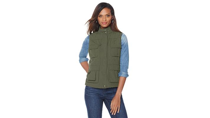 TravelSmith Women's 15Pocket Voyager Vest - YouTube