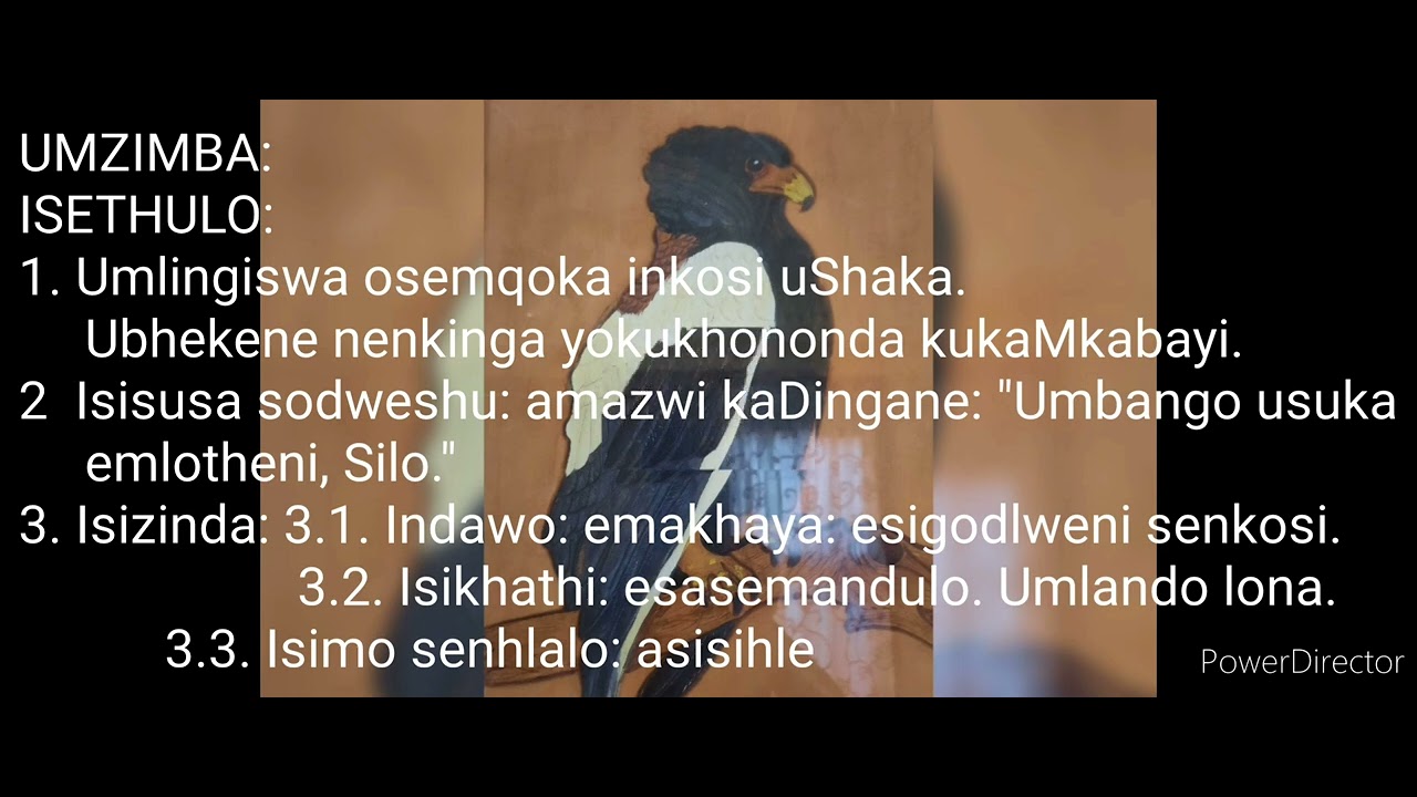 Umdlalo: Ukufa KukaShaka: UMBUZO OMUDE: Isakhiwo. - YouTube