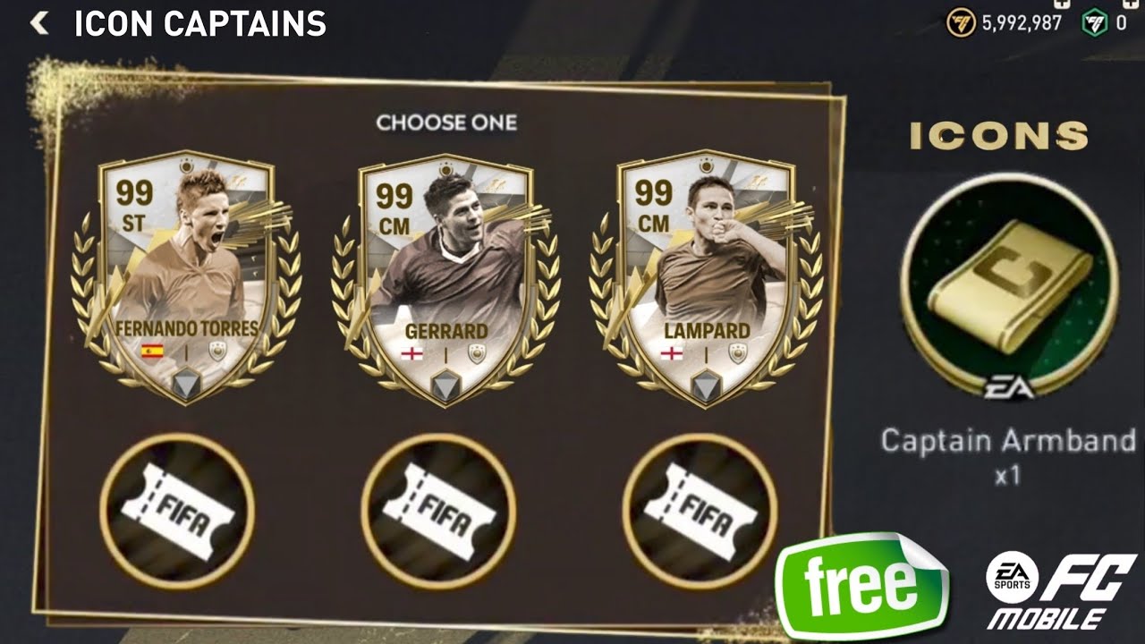 WOW!! ICON CHRONICAL FC MOBILE 24 | FREE 99 OVR CAPTIAN LEAKS NEW ICON ...
