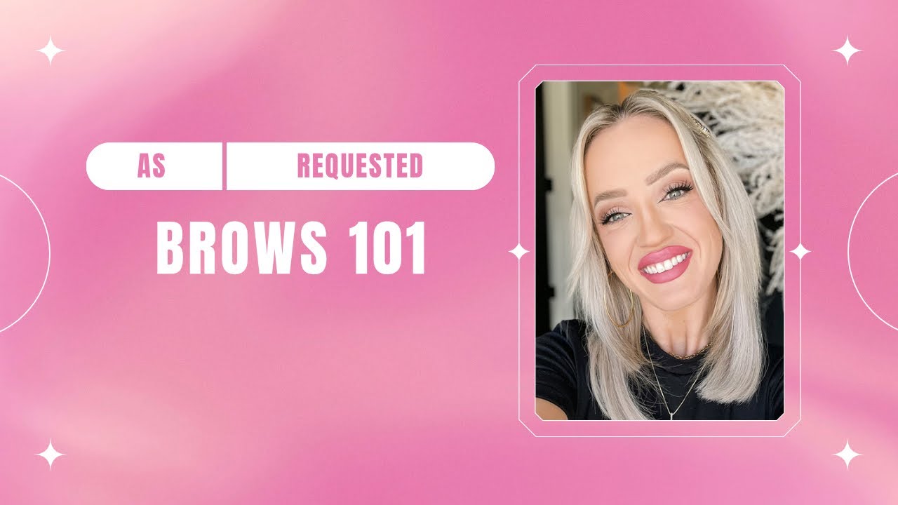 Microbladed Looking Brows 101 - YouTube