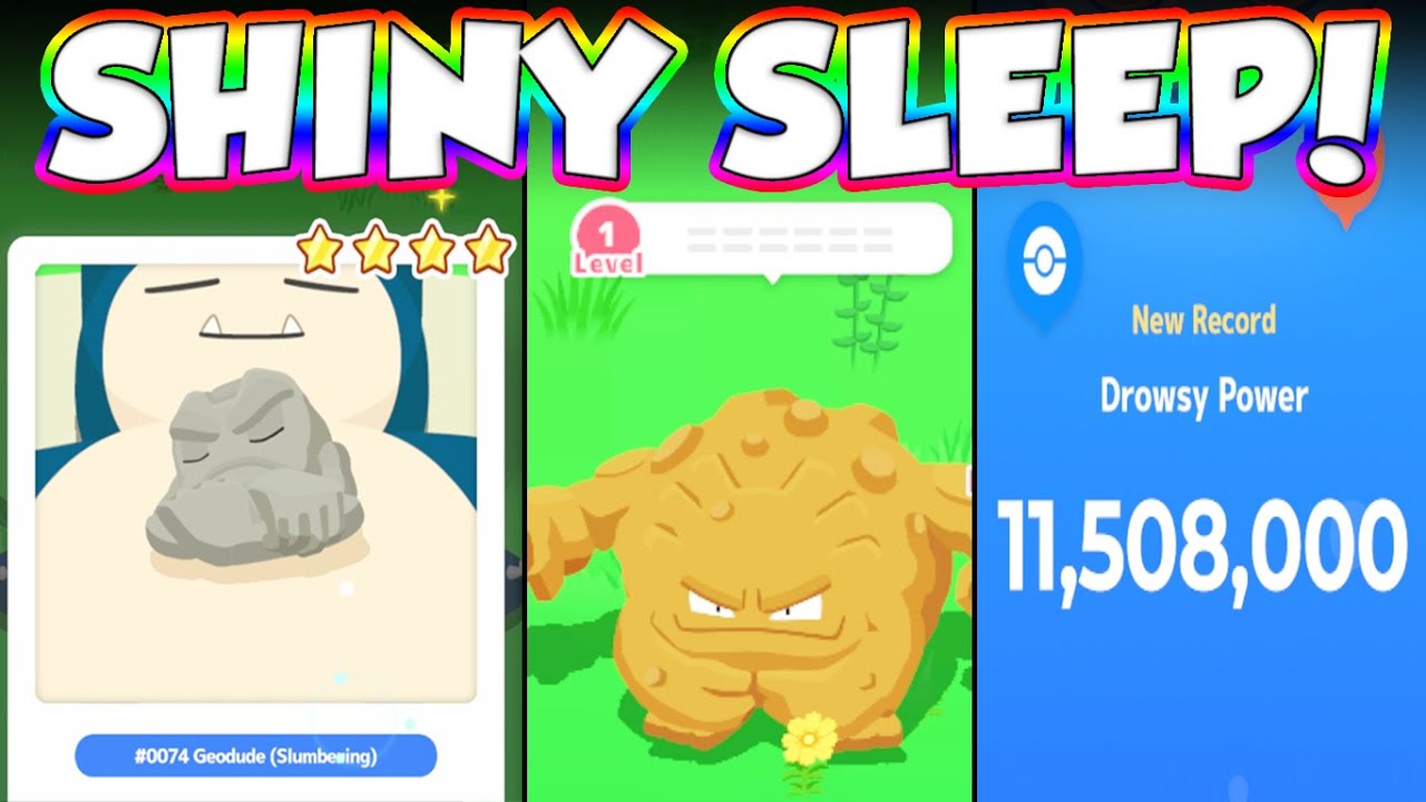 SHINY POKEMON IN POKEMON SLEEP! Rare Pokemon Sleep Styles Discovered ...