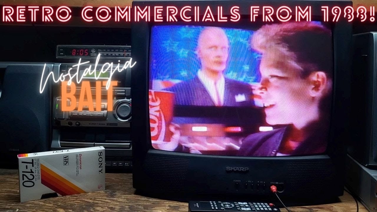 Cold War Era Commercials from 1988 VHS Cassette! (Part 2) - YouTube
