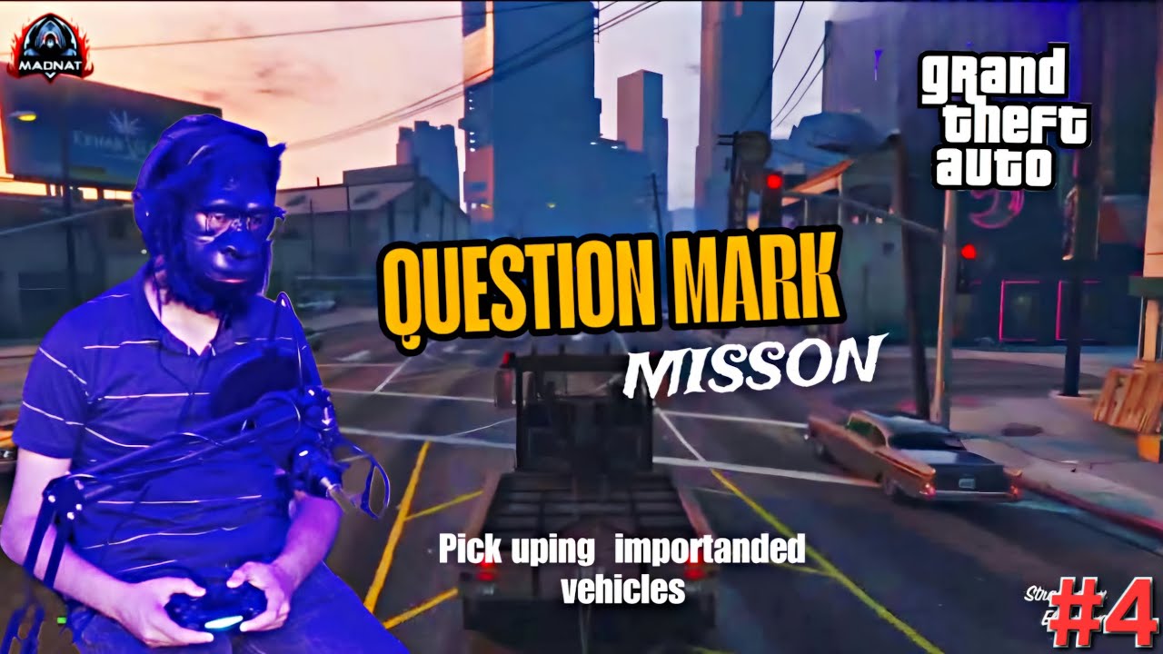 Pick uping impounded vehicles (Question Mark Mission) Franklin's ...